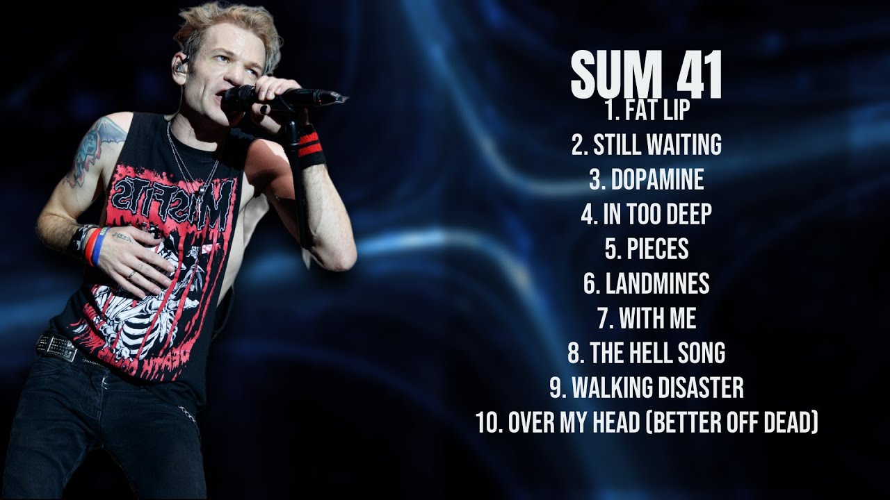 Sum 41-Year's music sensation mixtape-Premier Tunes Playlist-Unaffected ...