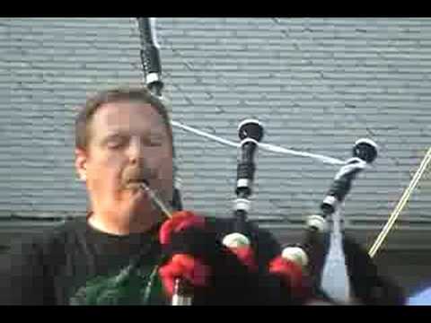 Todd Hitt Makes His World Debut on the Bagpipes - YouTube