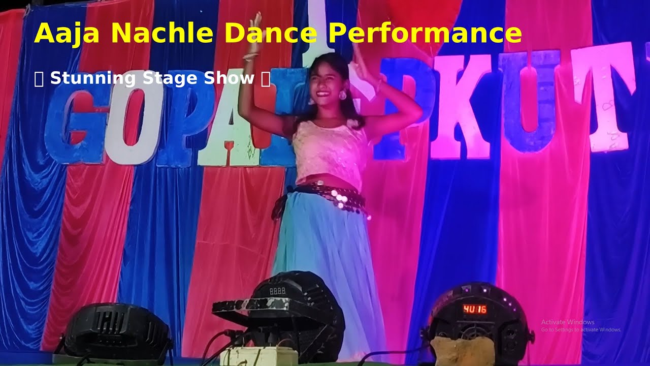 Aaja Nachle | Kakali’s Stunning Stage Performance | NH Dance Group 🎭 #derectlive - YouTube