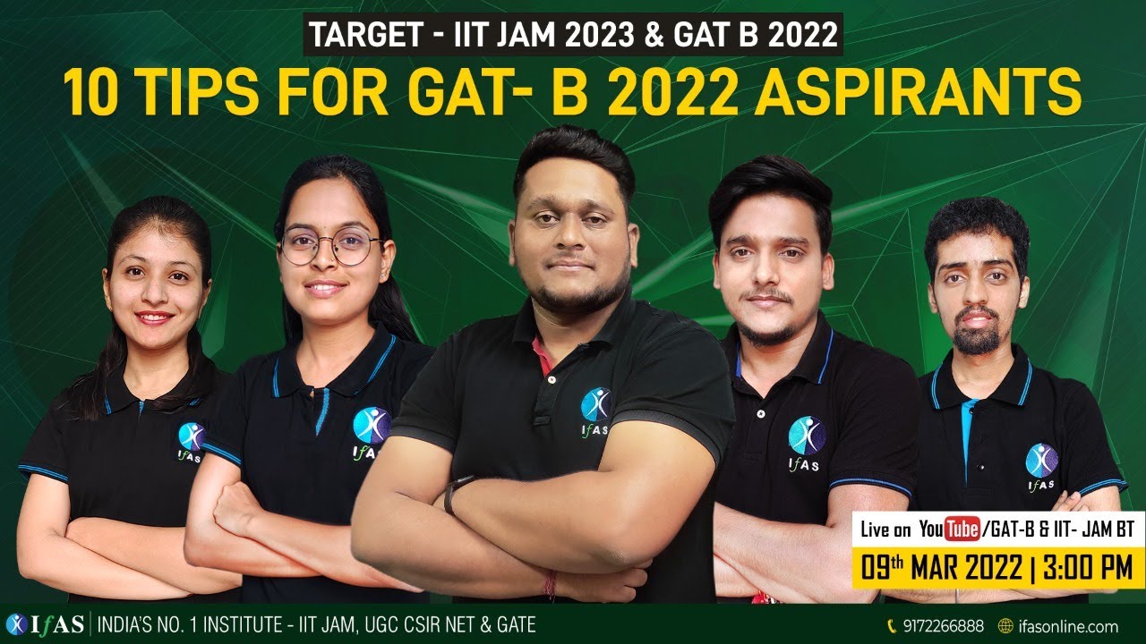10 Best GAT B Exam Tips for GAT B 2022 Aspirants | IFAS - YouTube