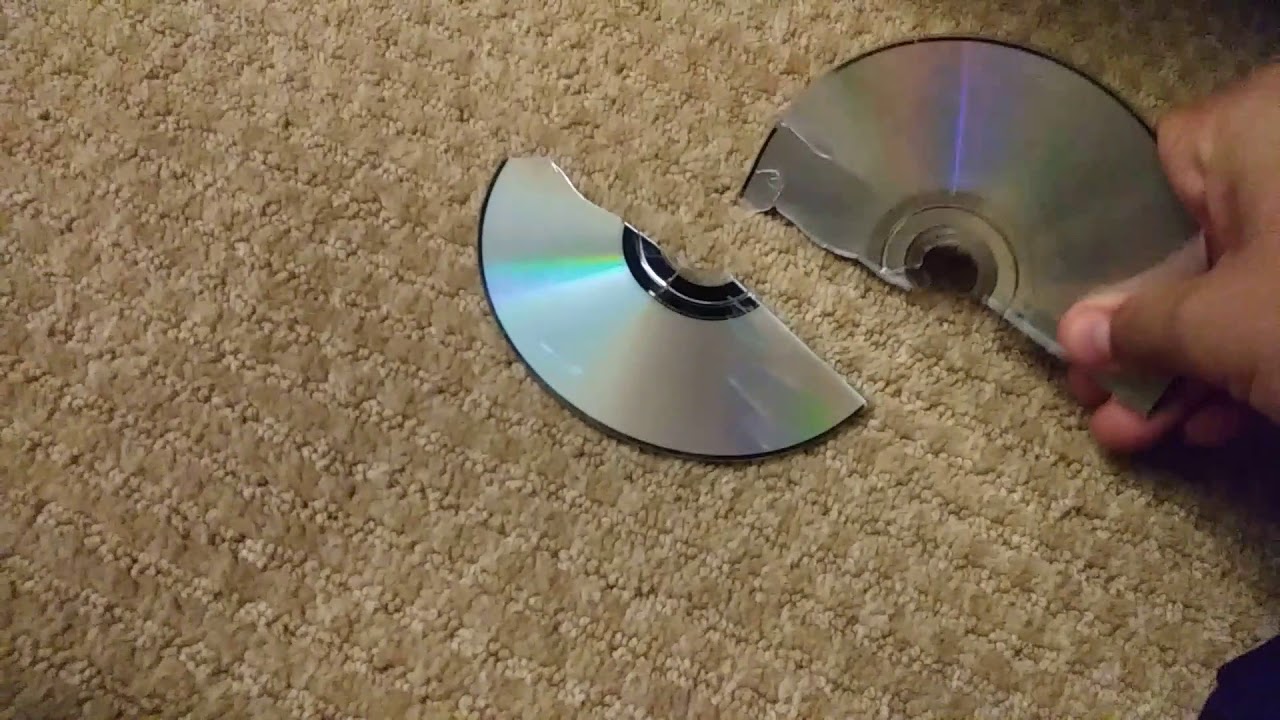 5 ways to break a cd - YouTube