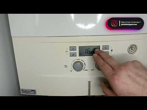 BOSCH CONDENS 2000W KOMBİ PARAMETRE AYARLARI