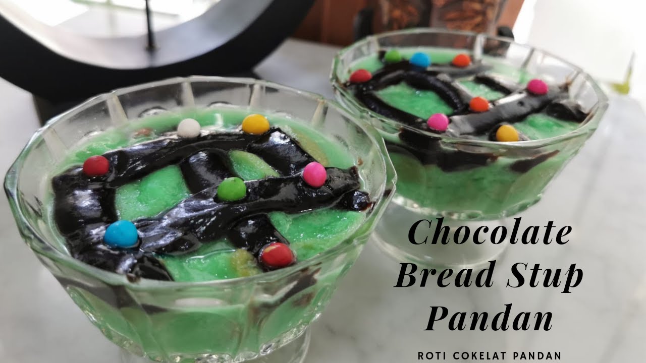 Make delicious pandan chocolate bread - YouTube
