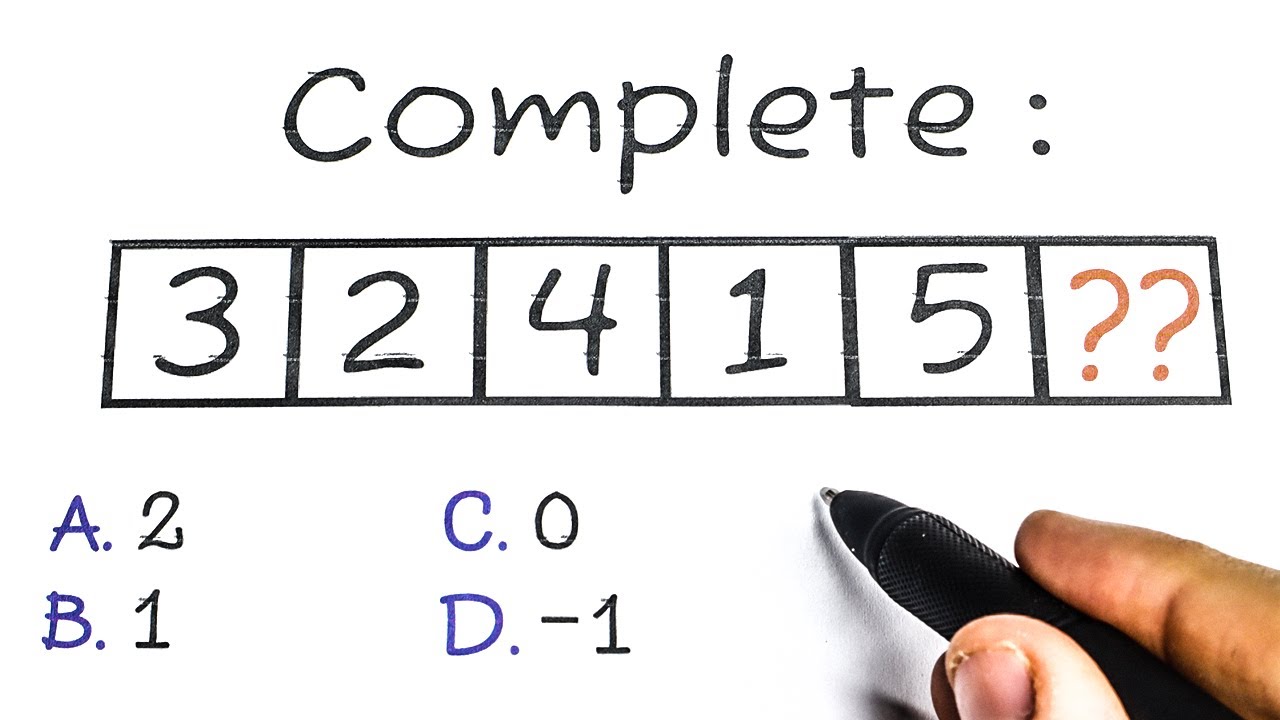 Can You Complete This Numeric Serie? A Great Brain Test for Geniuses ...