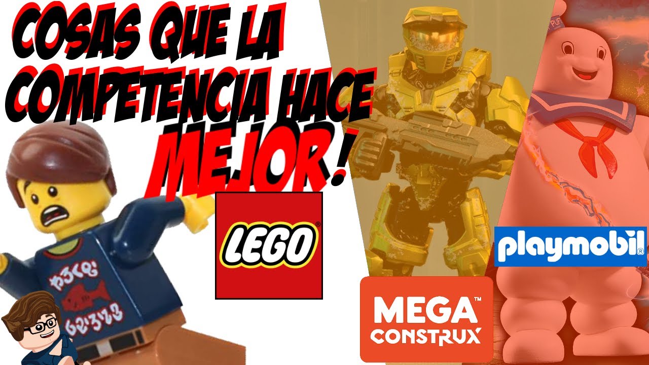 LEGO | Las cosas que la competencia de LEGO HACE MEJOR! | MEGA CONSTRUX ...