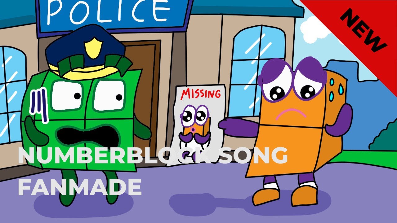 Numberblock 2 Goes to the Police! 🚨 | Missing Baby Song - YouTube