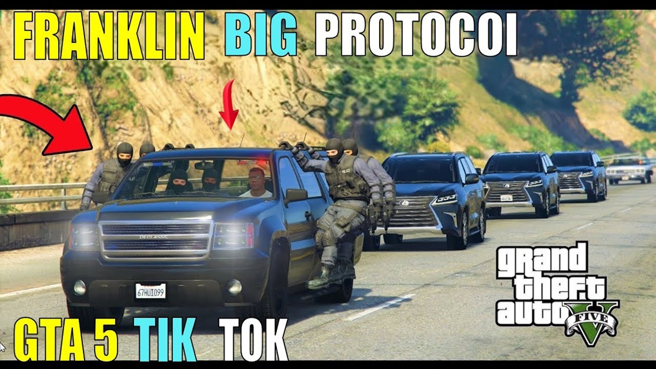 BIG LINE OF LAND CRUISER V8 CARS AND SECURITY GUARDS IN GTA 5 | GTA 5 ...