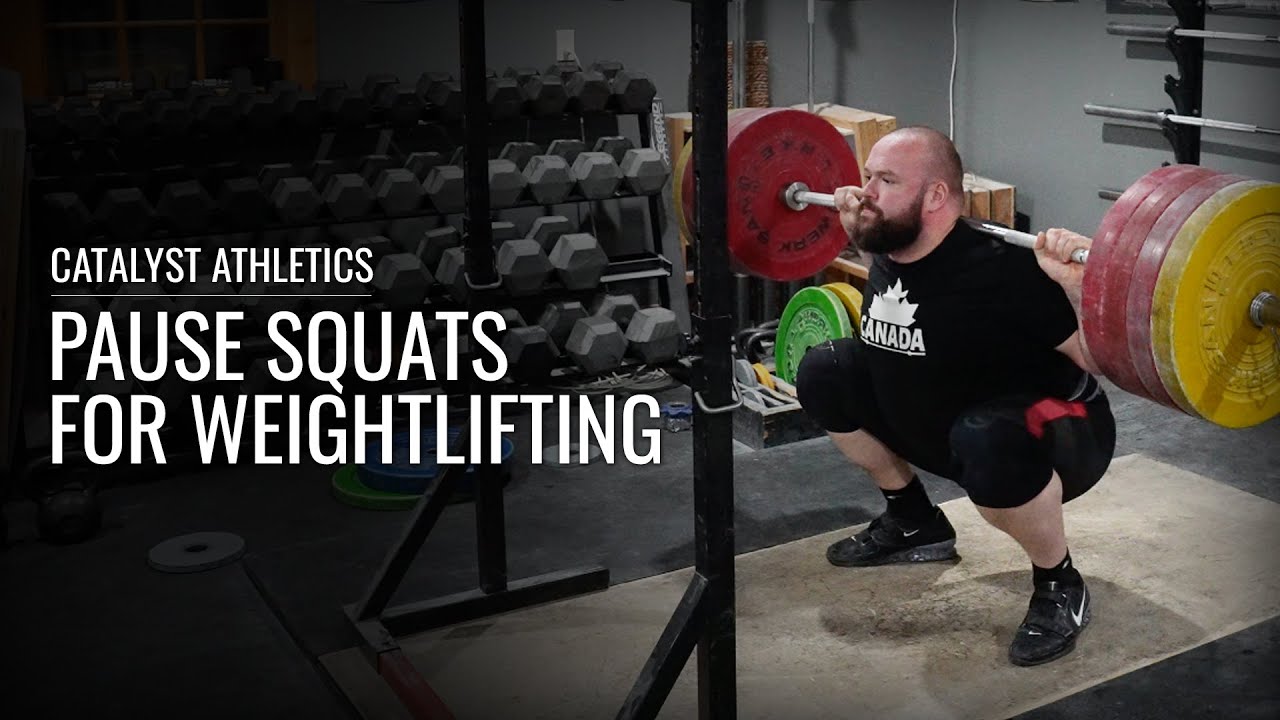 Pause Squats for Olympic Weightlifting - YouTube
