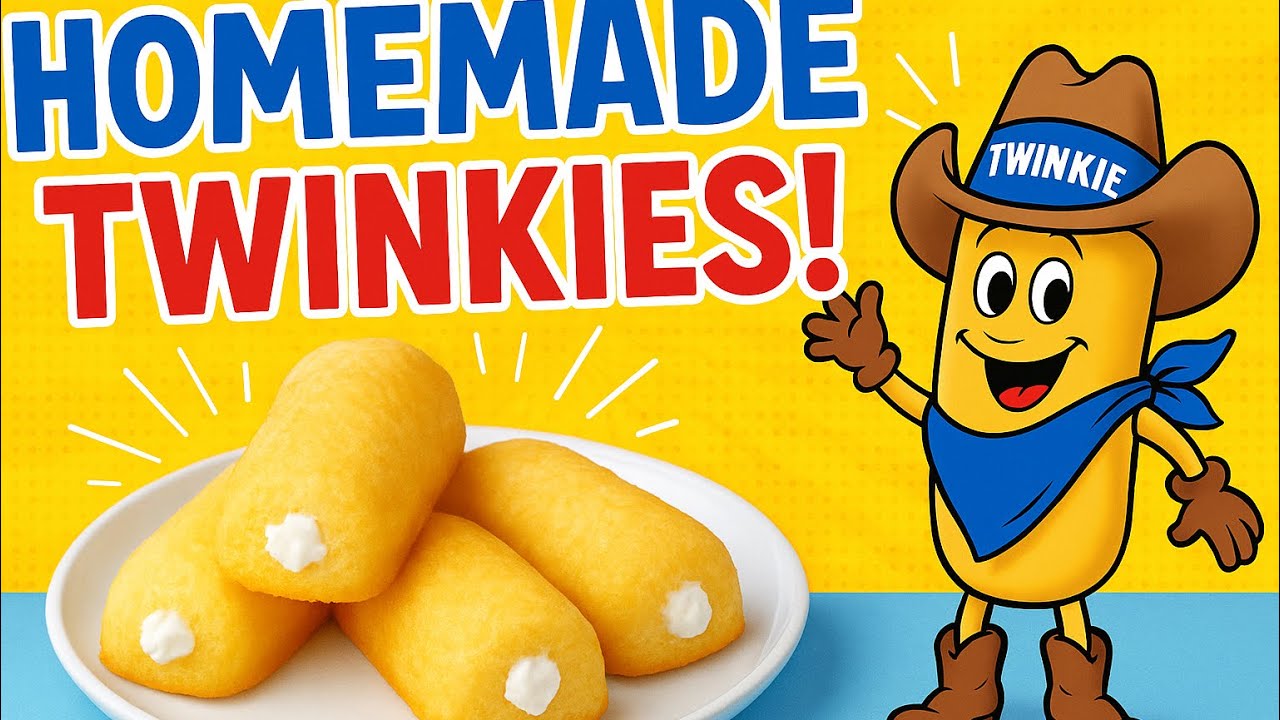 How to Make Homemade Twinkies 🍰 | Better Than Hostess! - YouTube