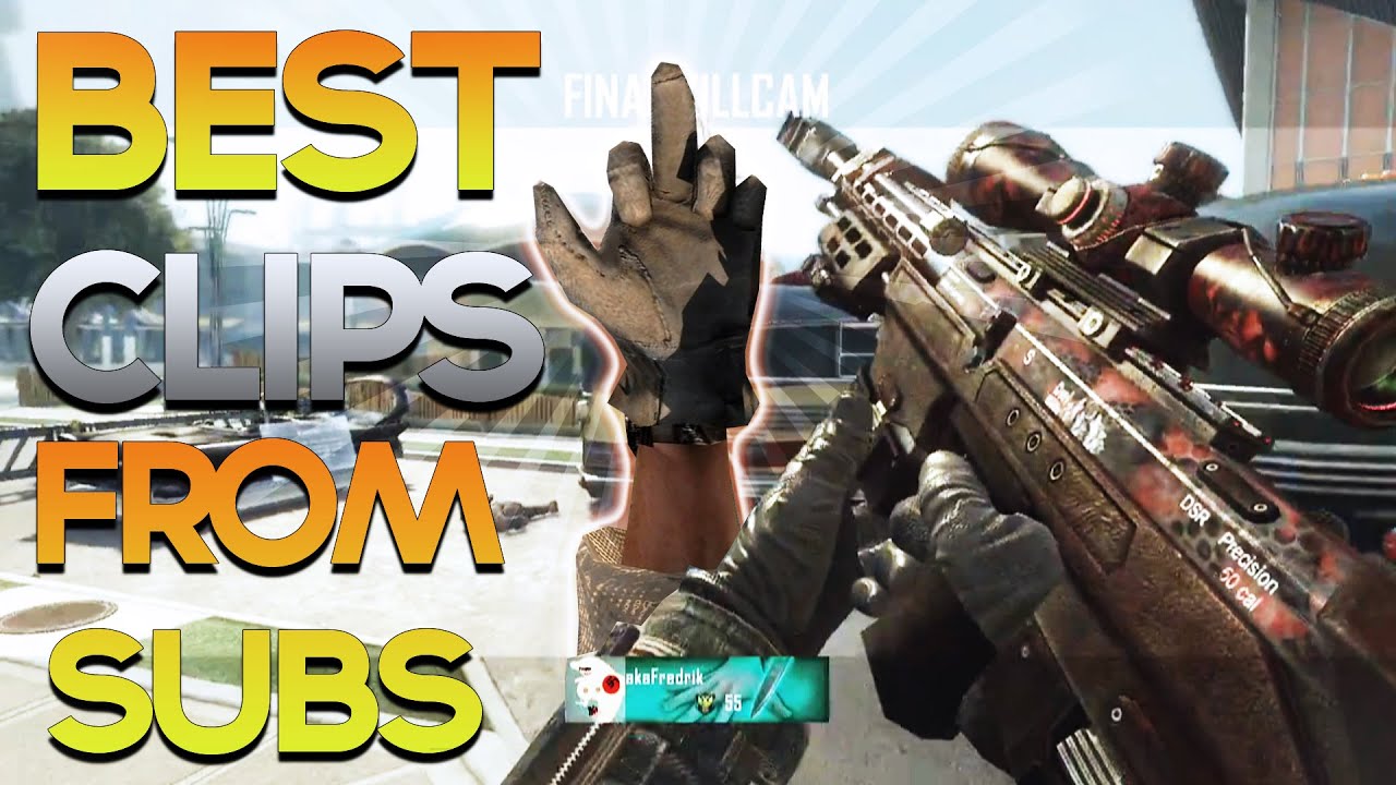 BEST Multi-CoD: BO2 / Black Ops 2 Trickshot & Sniper Montage from Subs ...