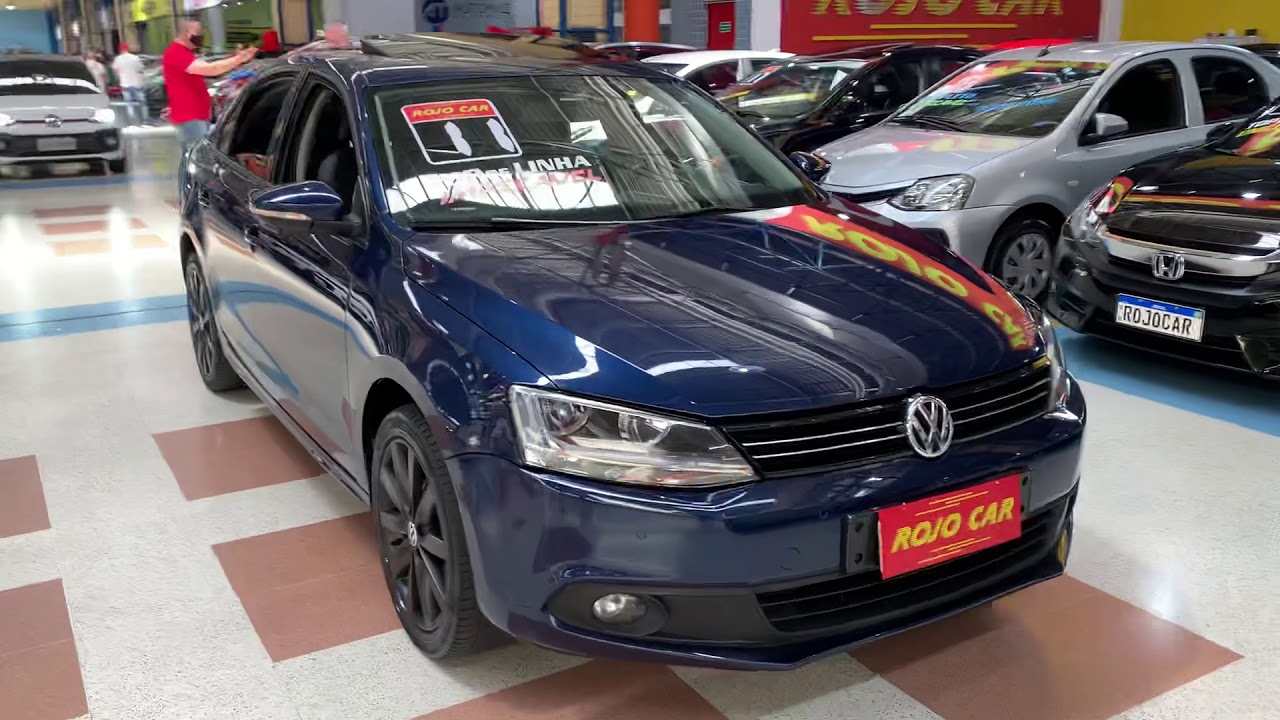 Vw Jetta 2.0 Comfortline Top de Linha Teto Solar Bancos em Couro ...