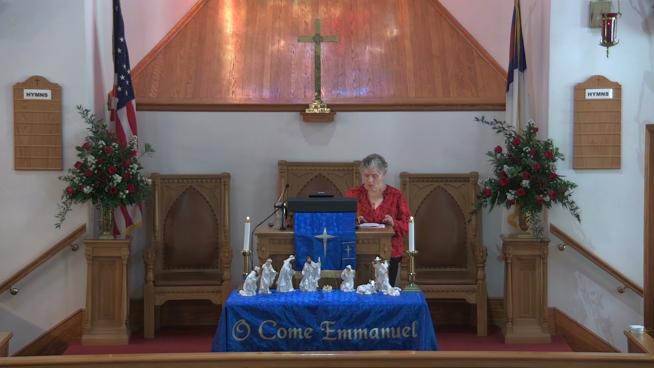 "Why the Nativity" - Sandra Padgett 12/12/2021 - YouTube