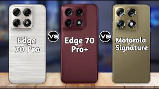 Motorola Signature vs Iphone 17 vs Motorola Edge 70 Ultimate Flagship ...