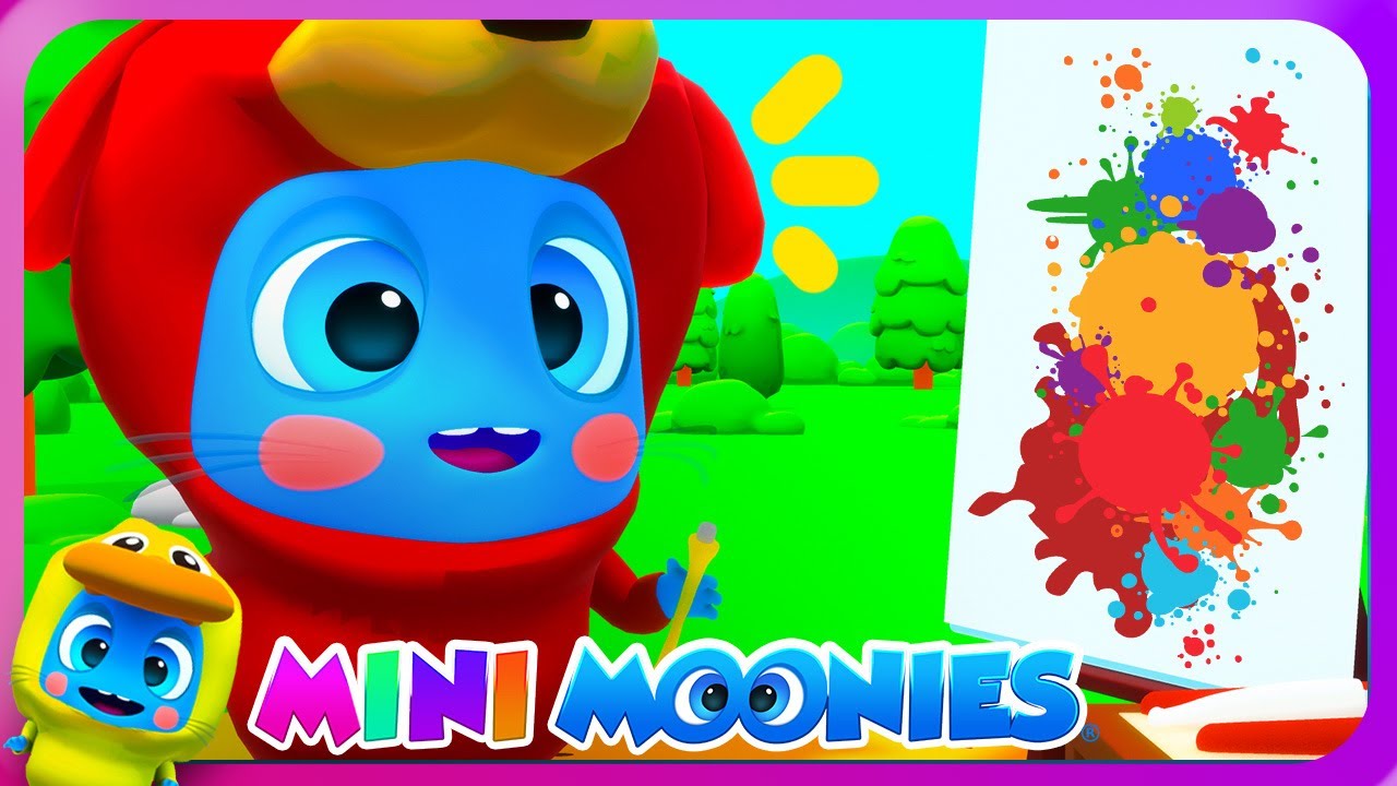 🔴🟡 Mixing colors song 🟢🔵 Learn the colors with an educational and ...