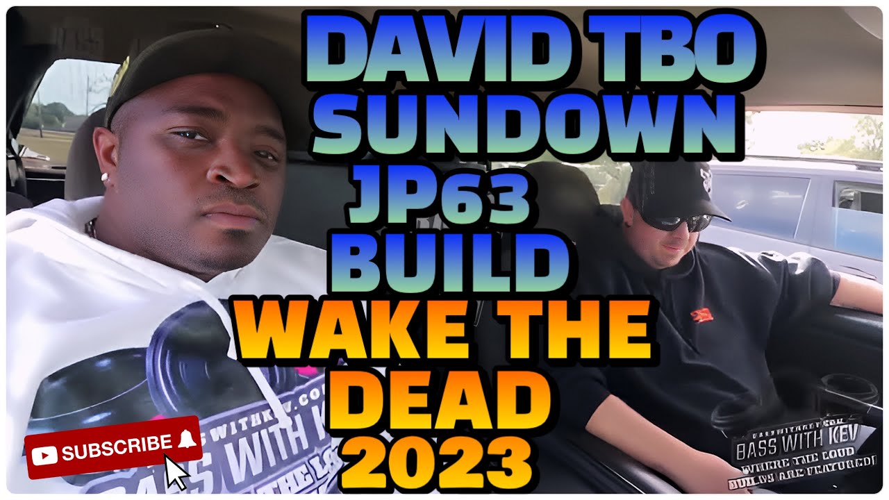 DAVID TBO SUNDOWN AUDIO JP63 BUILD WAKE THE DEAD SHOW 2023 - YouTube