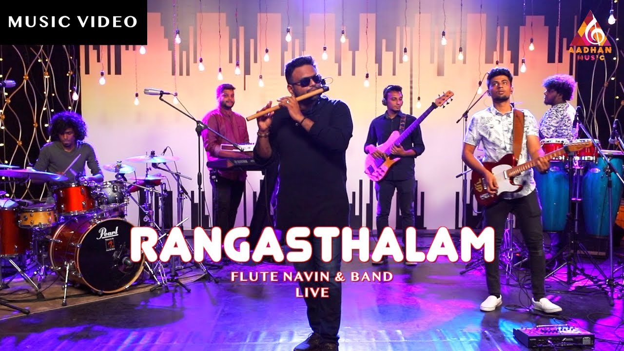Aadhan Music | SE01 S06 | Flute Navin Live | Rangasthalam | Ram Charan ...