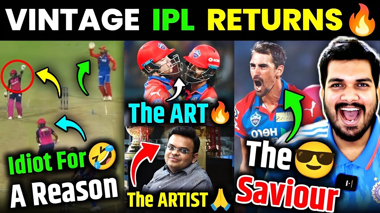 IPL IS IPLING😍 | RR JAANBUJHKE HAARI😨 | STARC HEROIC | JAI SHAH SCRIPT ...