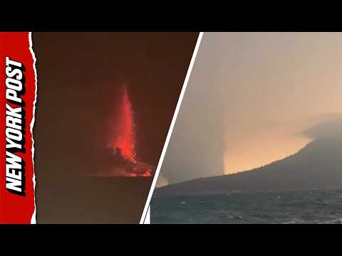 Anak Krakatau Erupts In Fiery Display, Disrupting Indonesian Flights