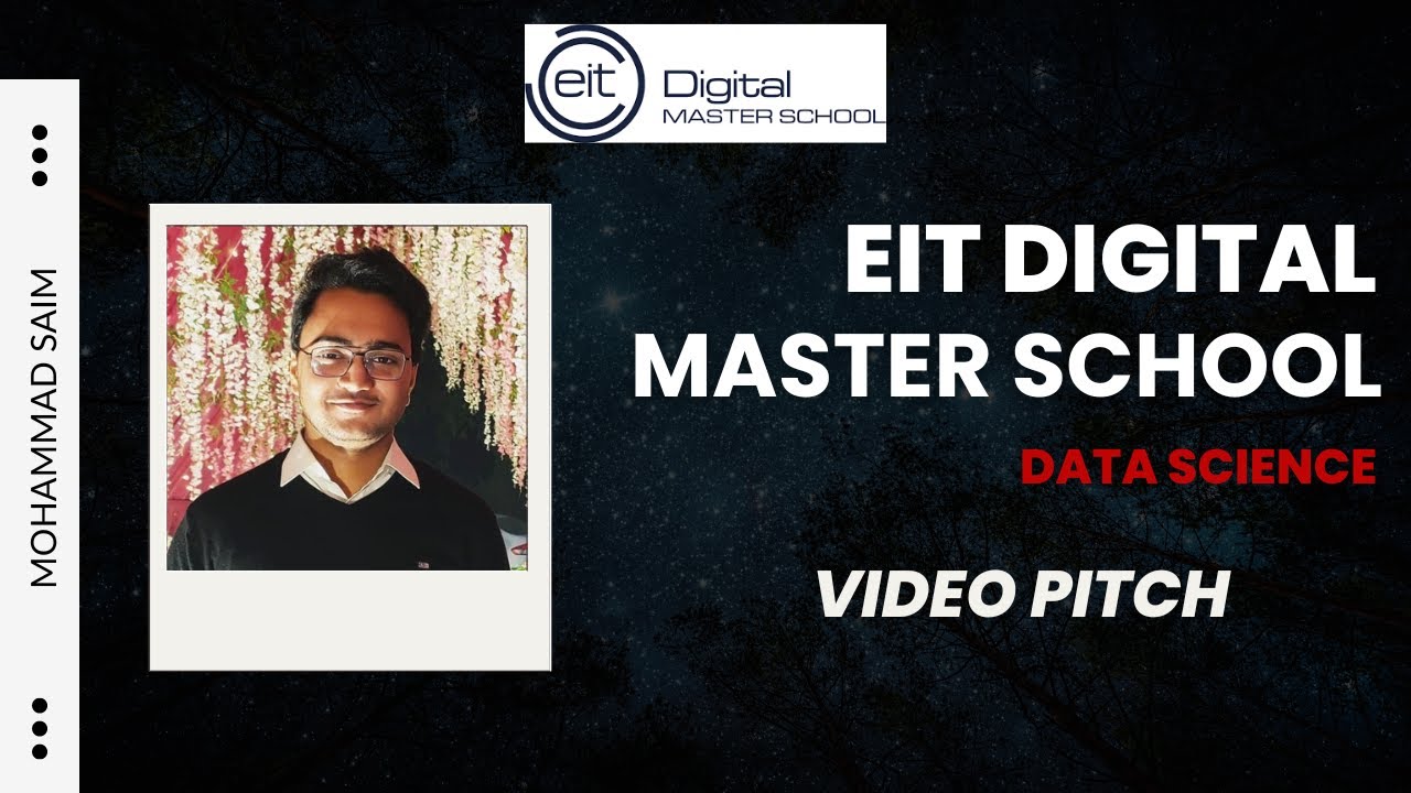 Video Pitch: EIT Digital Master School, Data Science - YouTube