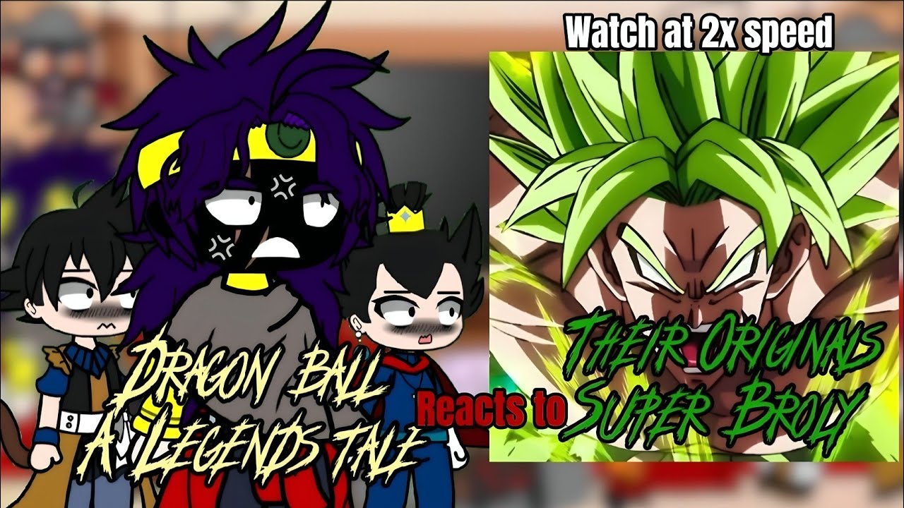 Dragon ball a Legends tale reacts to their Originals part 3 Super Broly ...