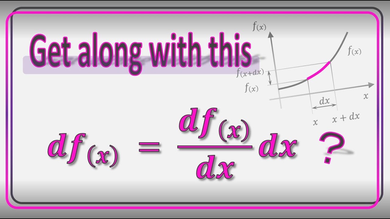 What is differential? -- as a concept -- - YouTube