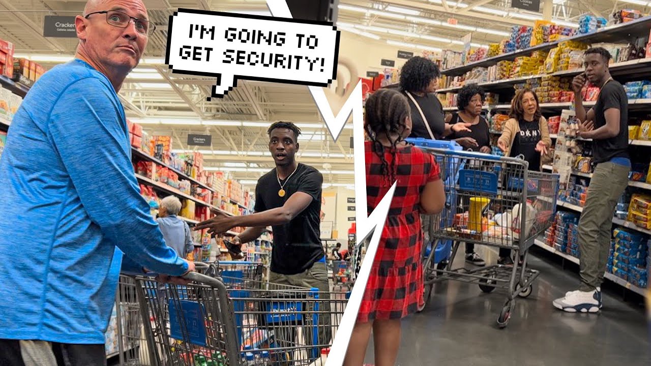 Hitting Strangers Carts While Shopping Prank! - YouTube