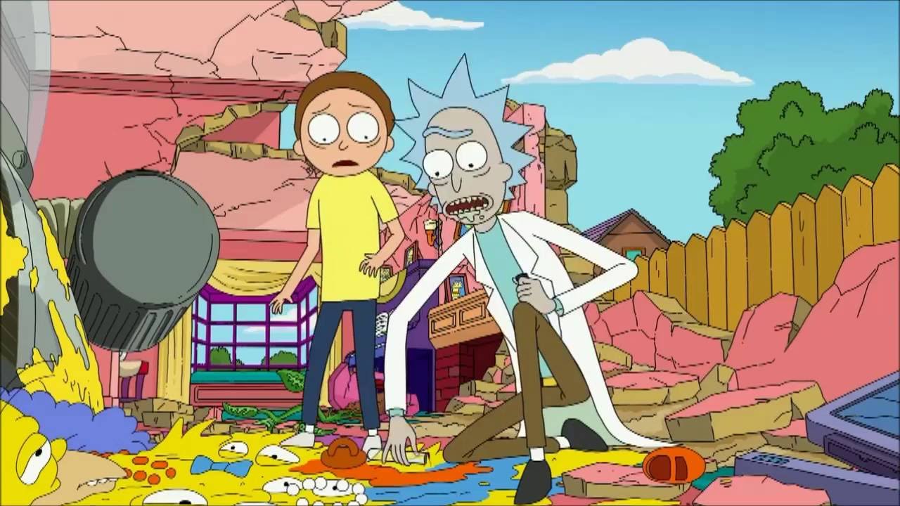 Simpsons Couch Gag | Rick and Morty | Español latino - YouTube