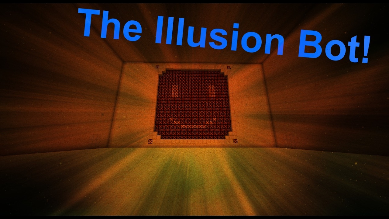Illusions Are Trippy!!! | The Illusion Bot Minecraft Adventure Map - YouTube