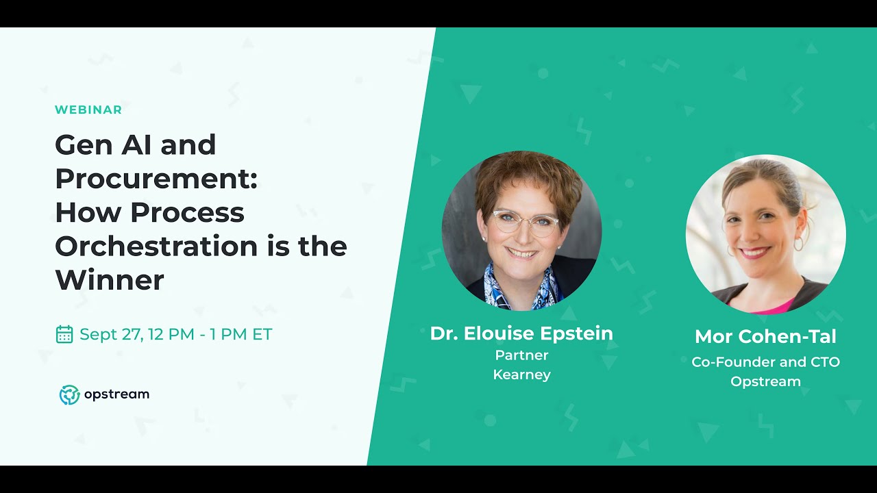 Gen AI and Procurement with Dr. Elouise Epstein - YouTube