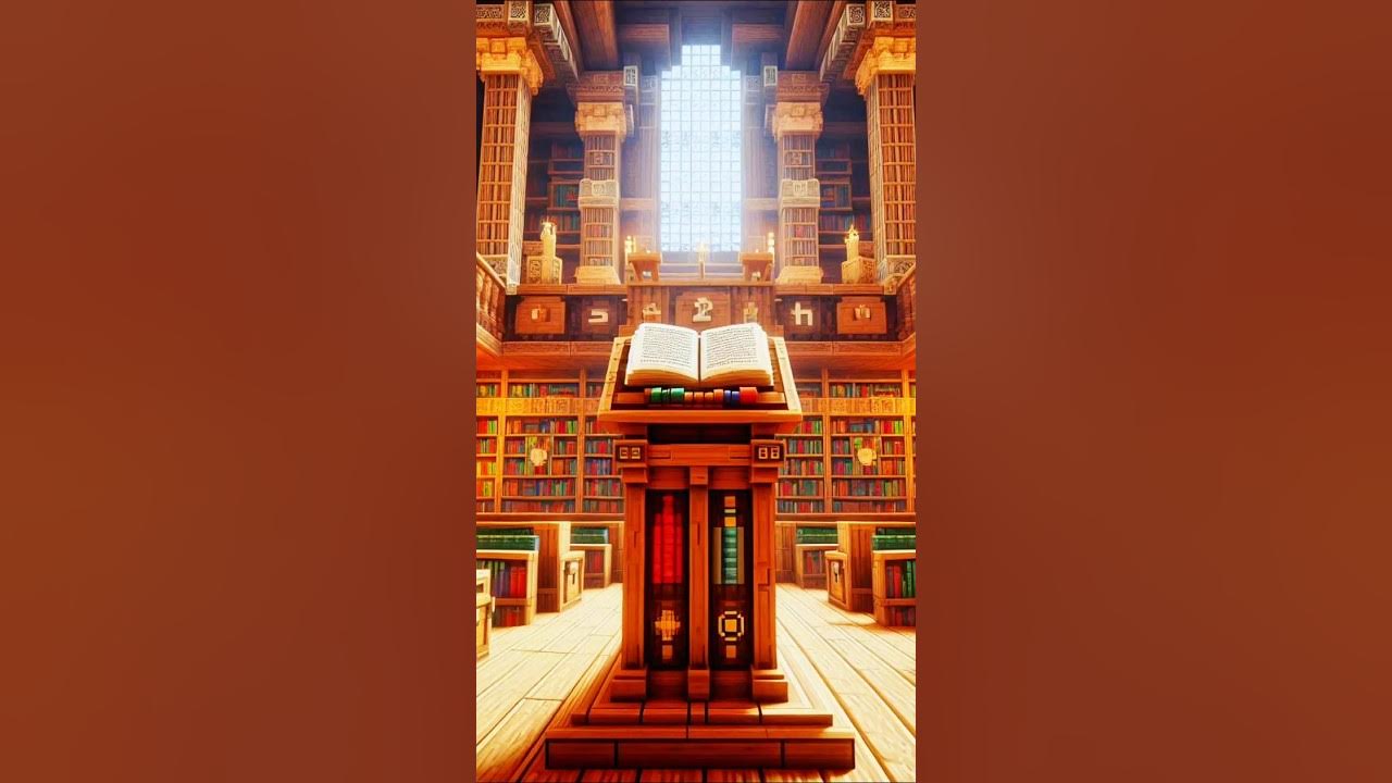 How To Craft A Lectern | How To Make A Lectern | Minecraft #shorts ...