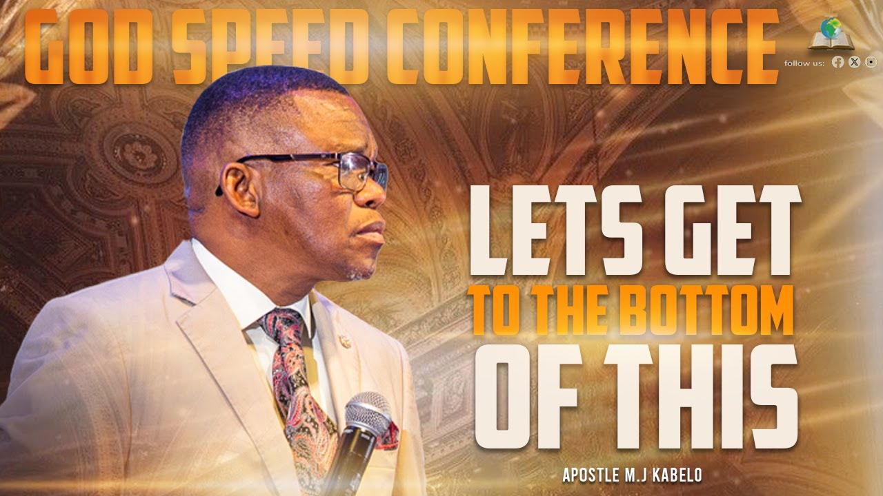 God Speed Conference Day 1: Apostle Mogomotsi Kabelo - YouTube