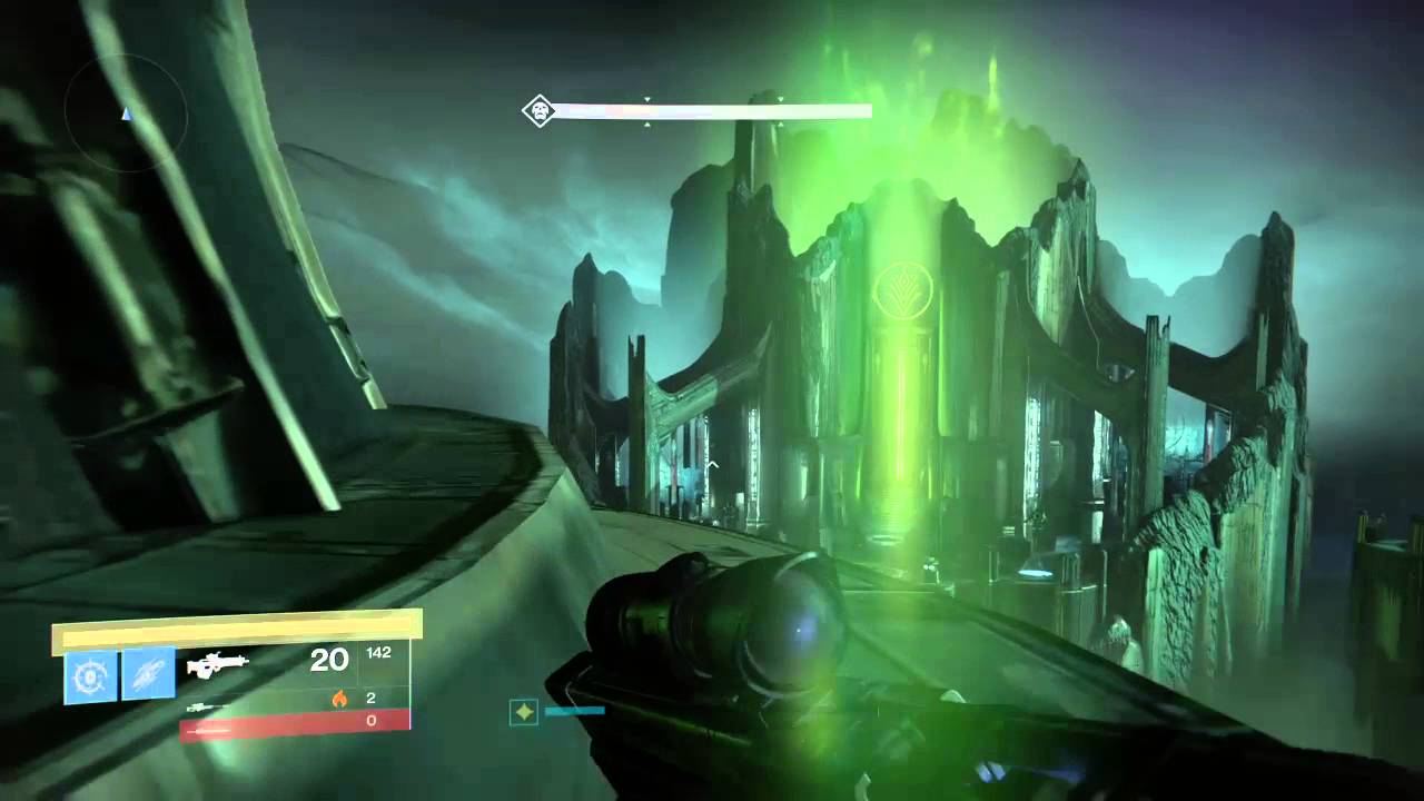 Destiny - Moon: Crota's End Raid #1 - Out of Map Glitch Location - YouTube