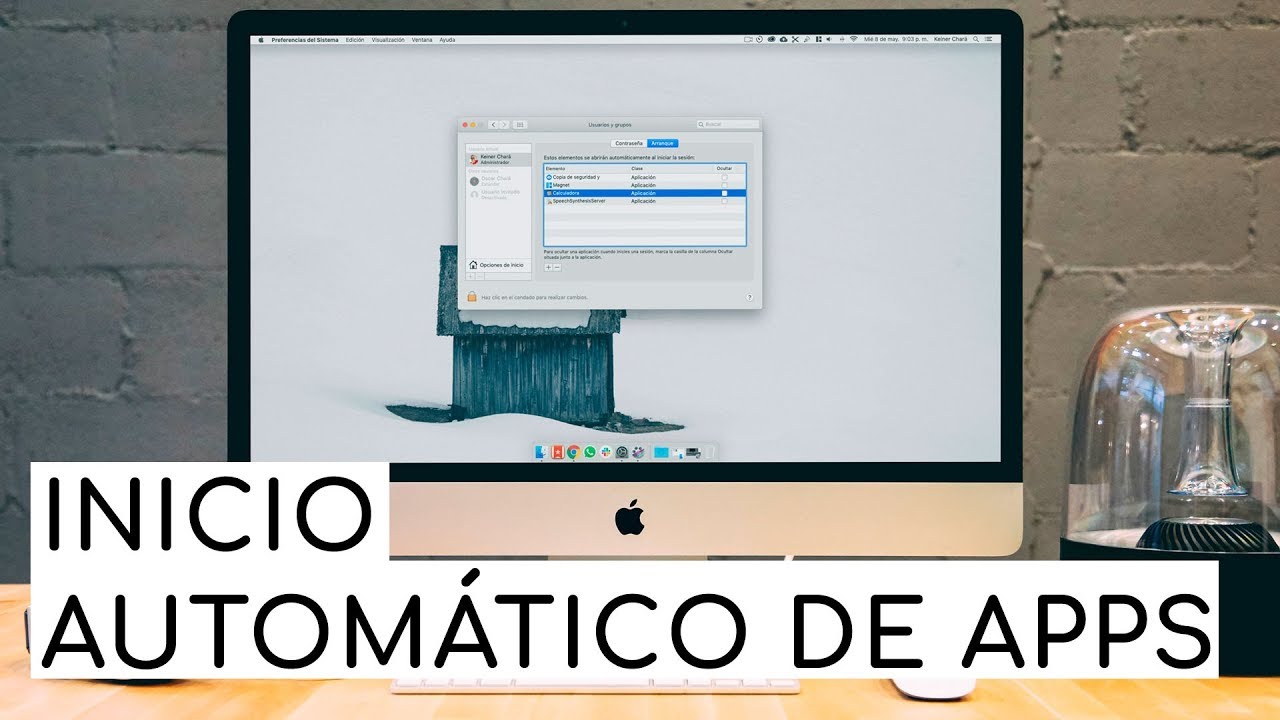 Cómo desactivar el inicio automático de aplicaciones al encender el Mac ...