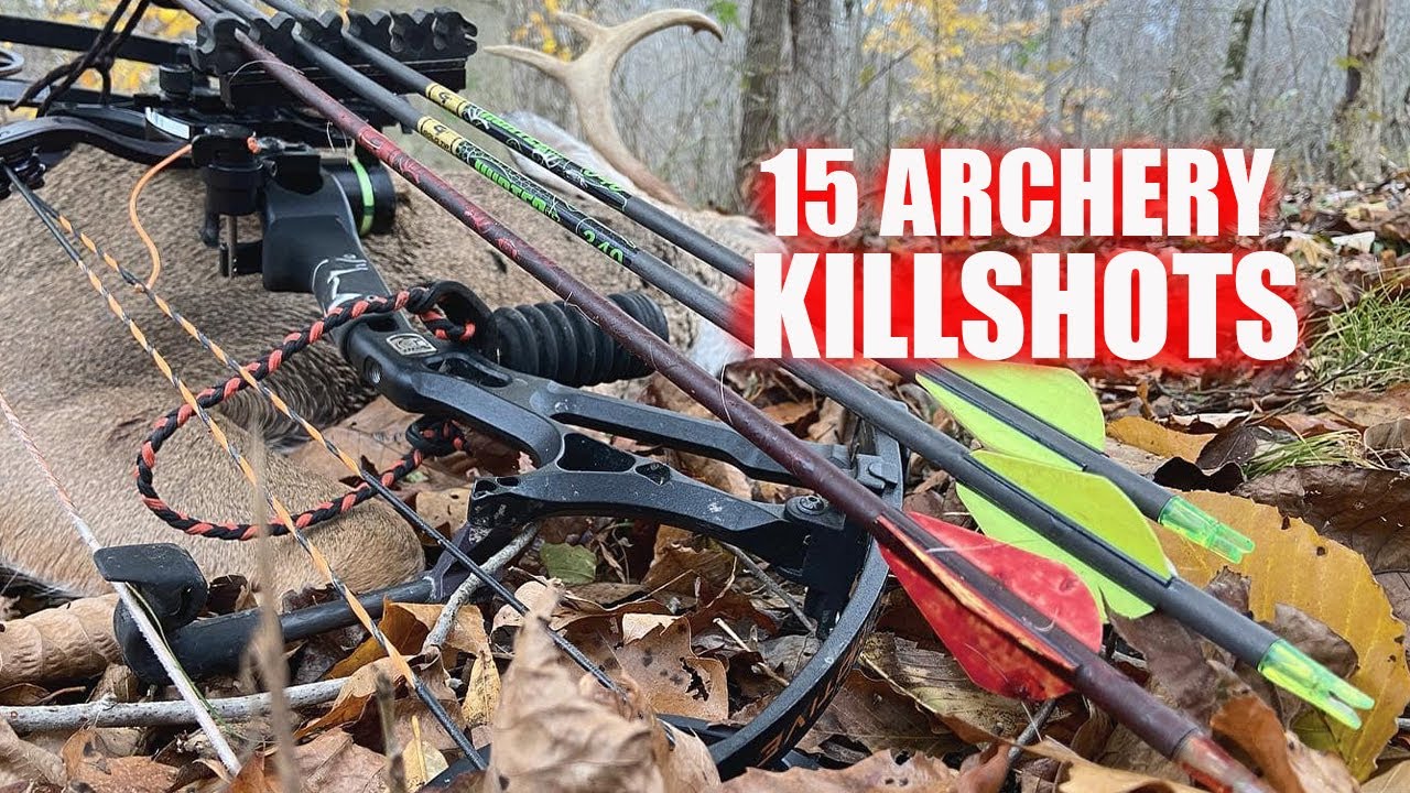 15 Archery KILLSHOTS in 4 MINUTES!!!! (Bowhunting Deer Compilation ...