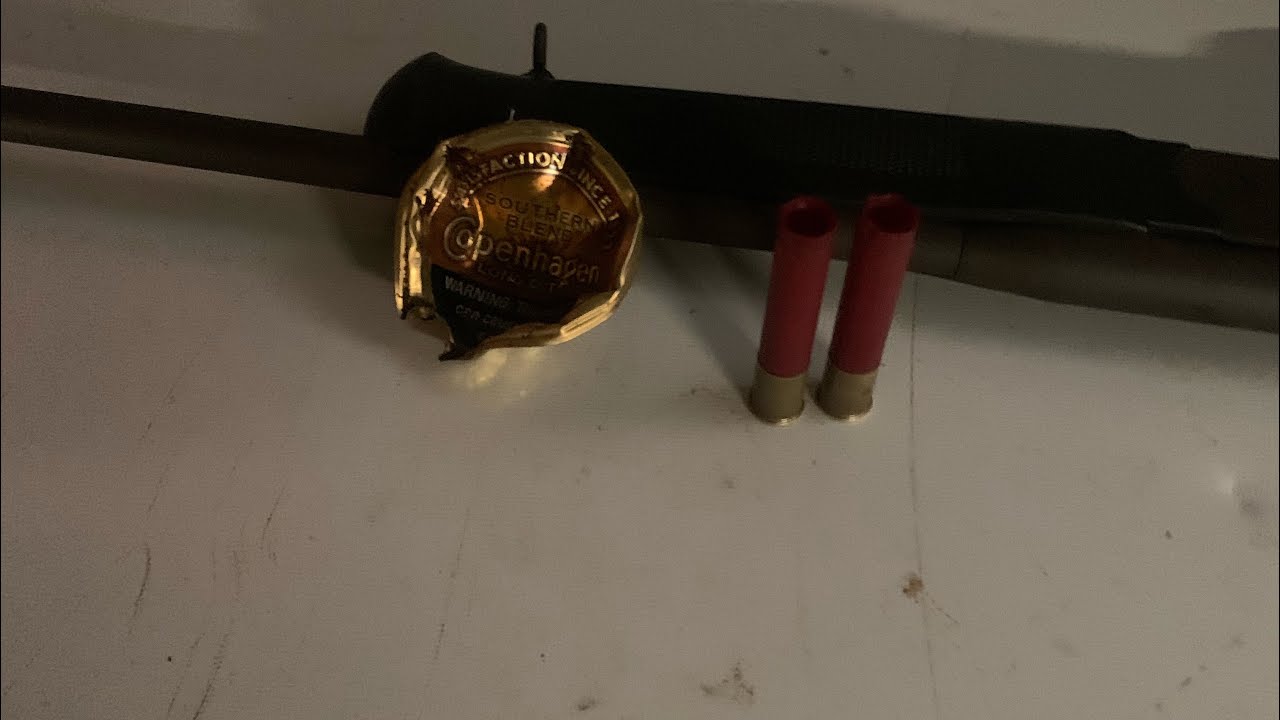 Shooting dip cans with a 410 - YouTube