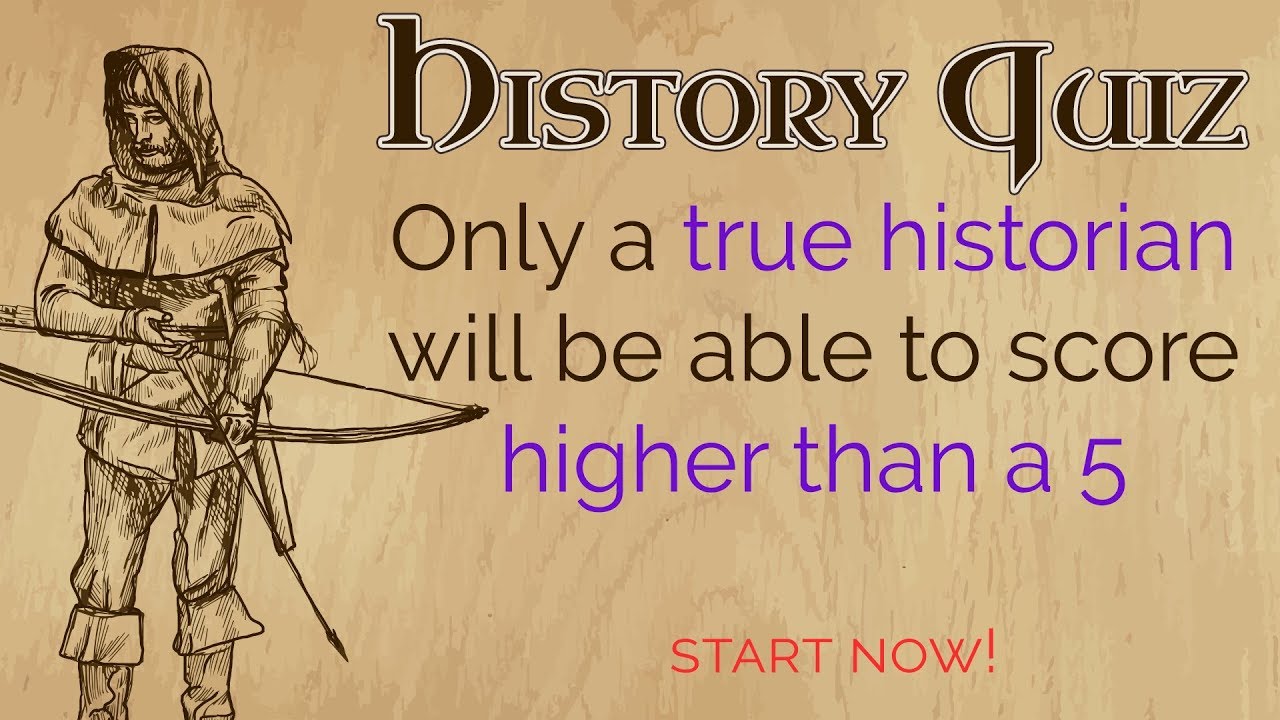 Hard History Quiz - YouTube