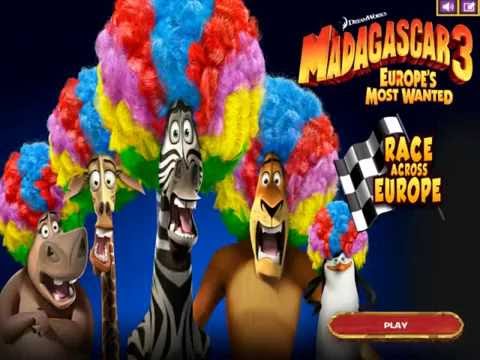 Madagascar 3: Race Across Europe - YouTube