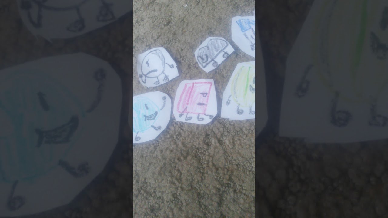 bfdi elimination order in paper cut outs - YouTube