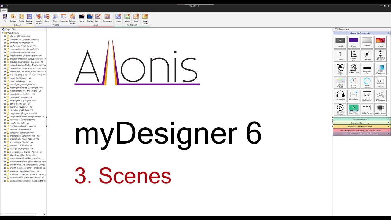 myDesigner 6 - Scenes - YouTube