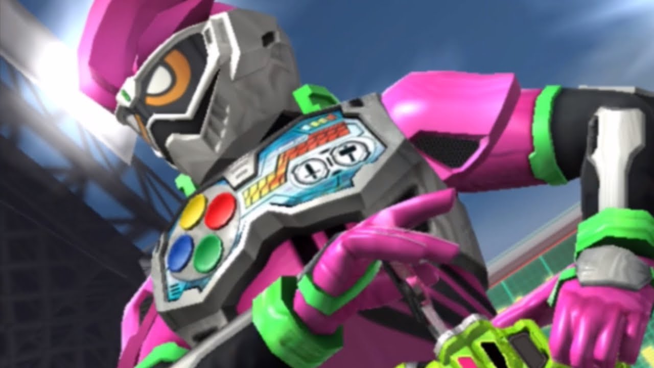 【ガンバライジング】LR(50th) 仮面ライダーエグゼイド アクションゲーマー RM2-064 バースト必殺技 敵バージョン「クリティカルストライク」ラグやボヤけがあったらコメント欄で教えて ...