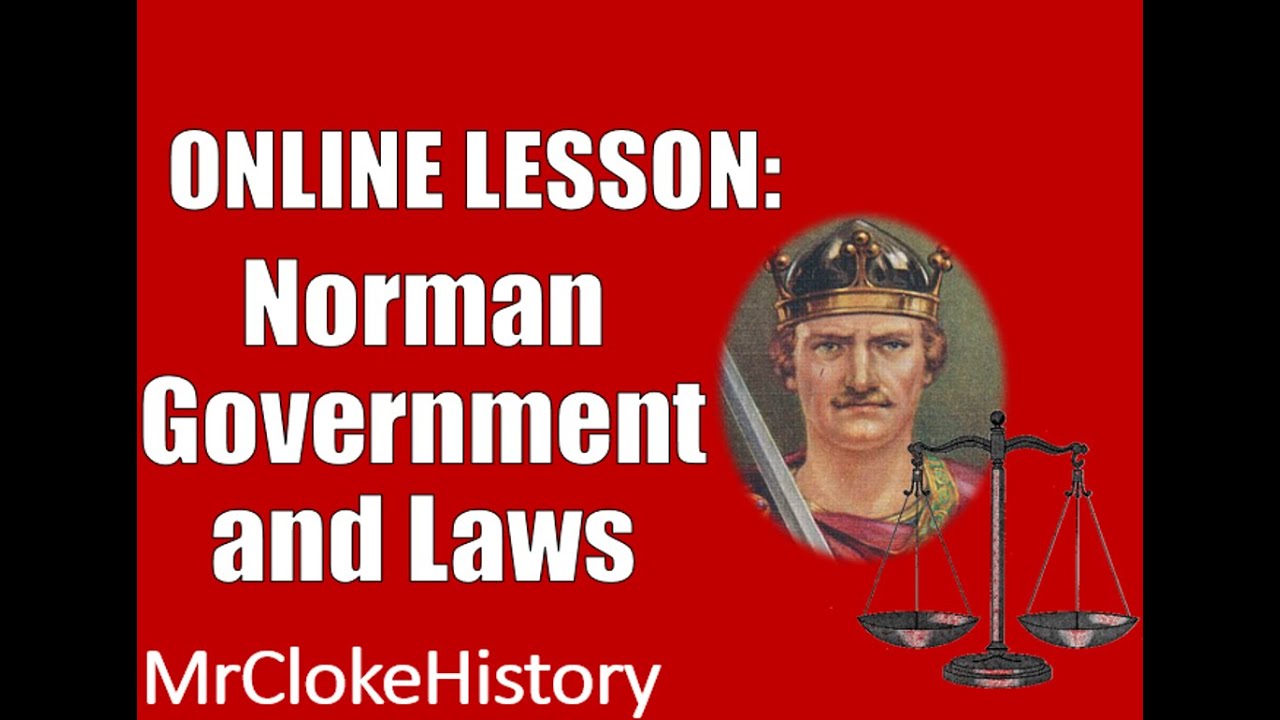 GCSE History - Saxons and Normans: Norman Government and Laws - YouTube