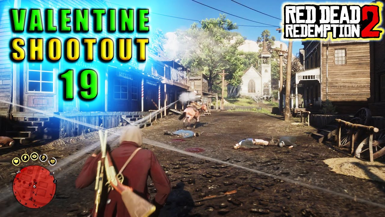 RDR2 - Valentine SHOOTOUT (Part 19) - YouTube