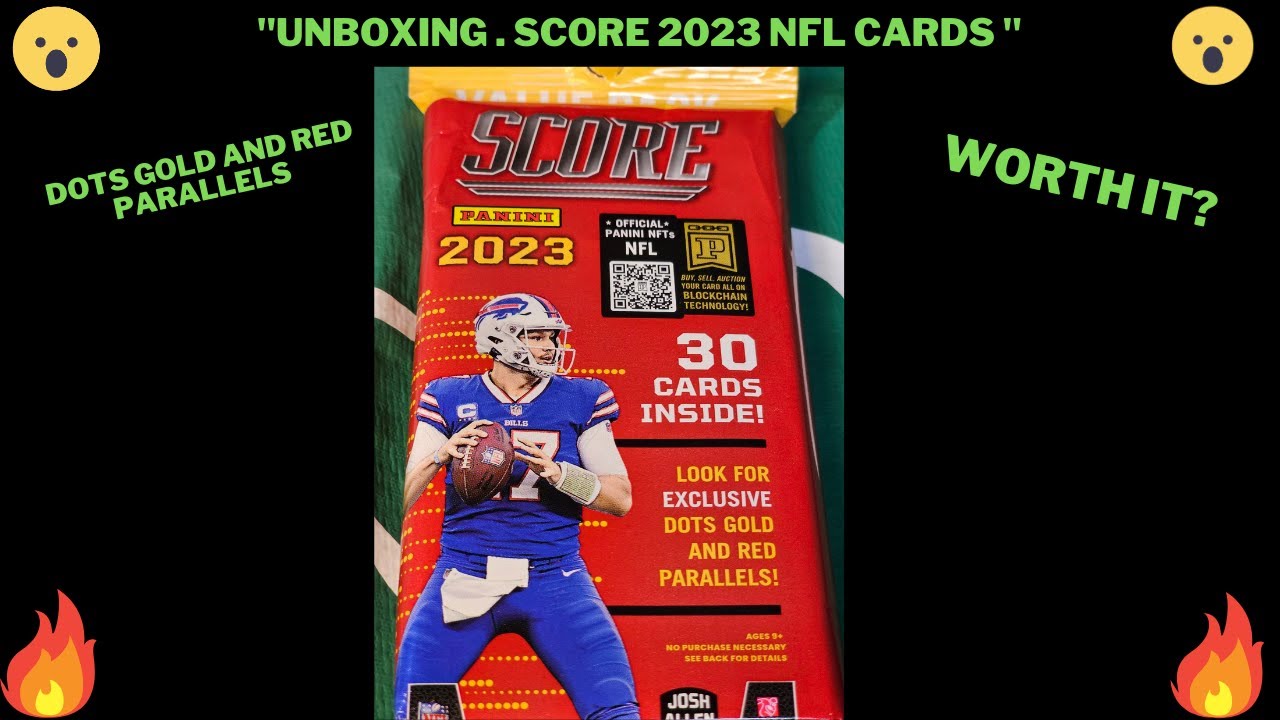 "Unveiling the Excitement: Score 2023 NFL Cards Unboxing " - YouTube