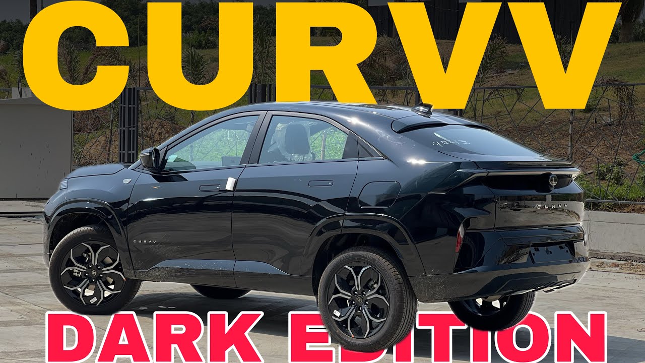 2025 New Tata Curvv Dark Edition: Price, Features and Detailed Review ...