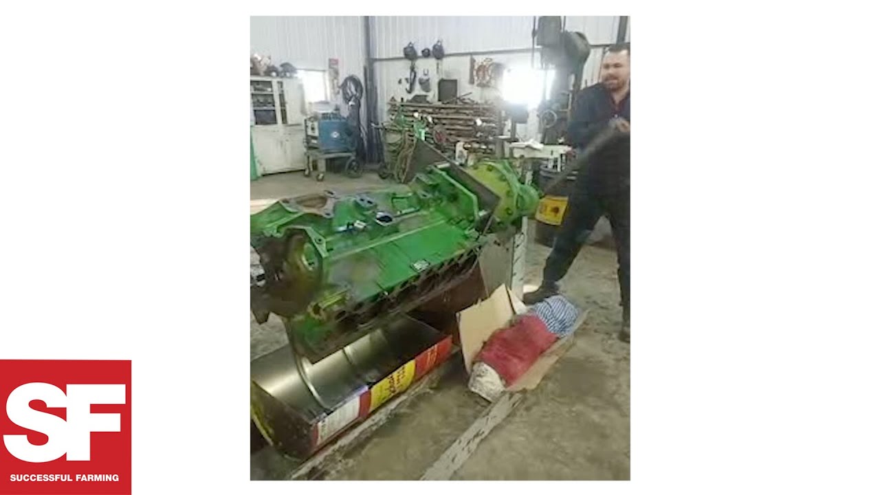 How to build a homemade engine stand | Shop Hacks | Successful Farming ...