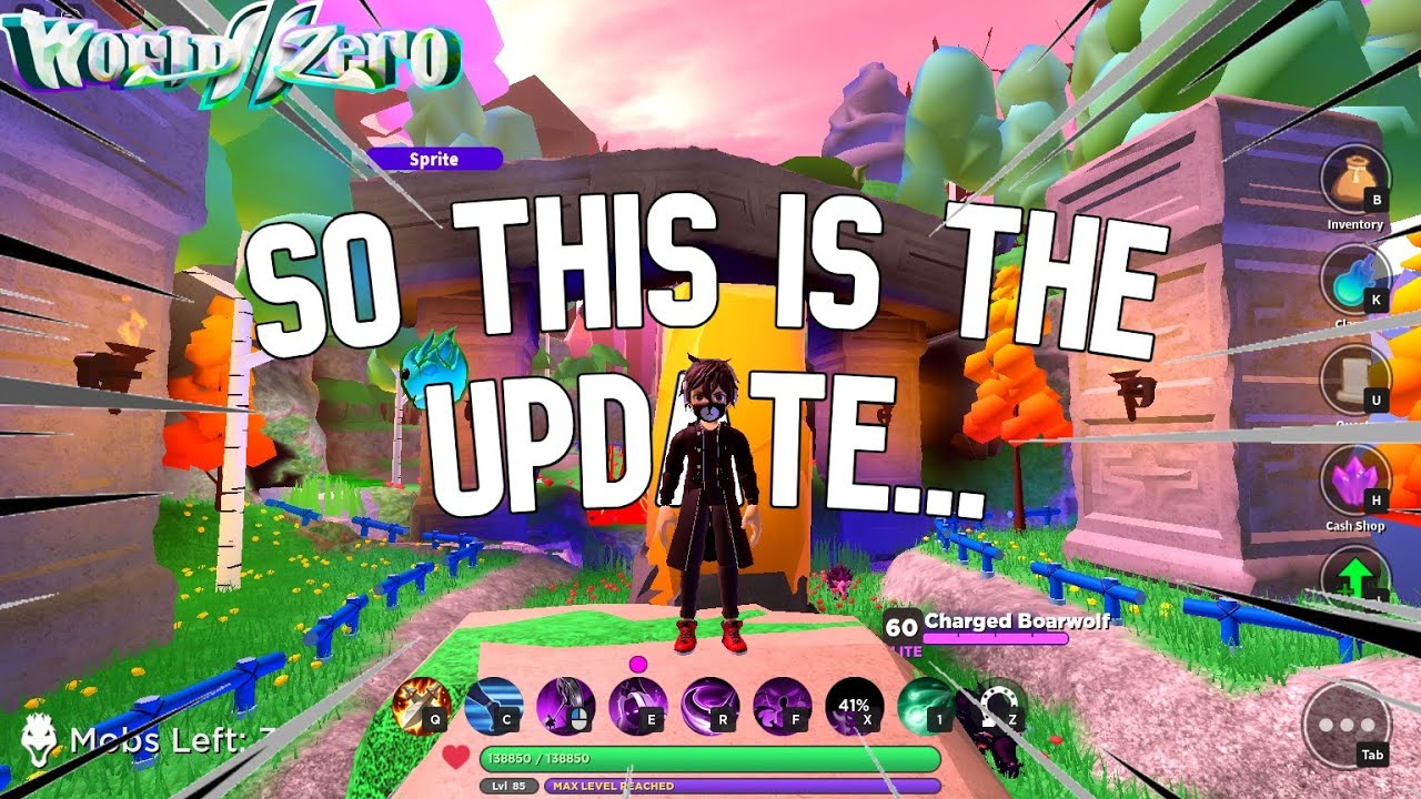 My Experience With The Valentine Update - World Zero | Roblox - YouTube