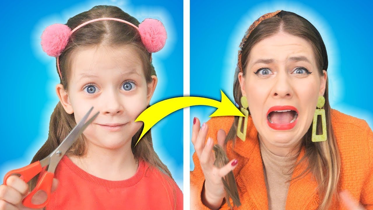CÓMO BROMEAR CON TUS PADRES || ¡Bromas De Niños Para Padres, Ideas De ...
