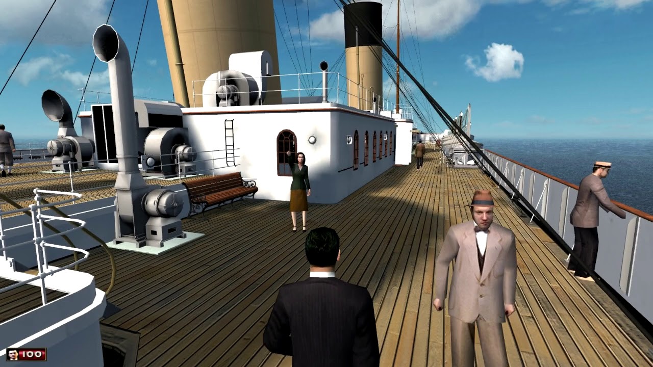 Mafia Titanic Mod - A stroll on deck - YouTube