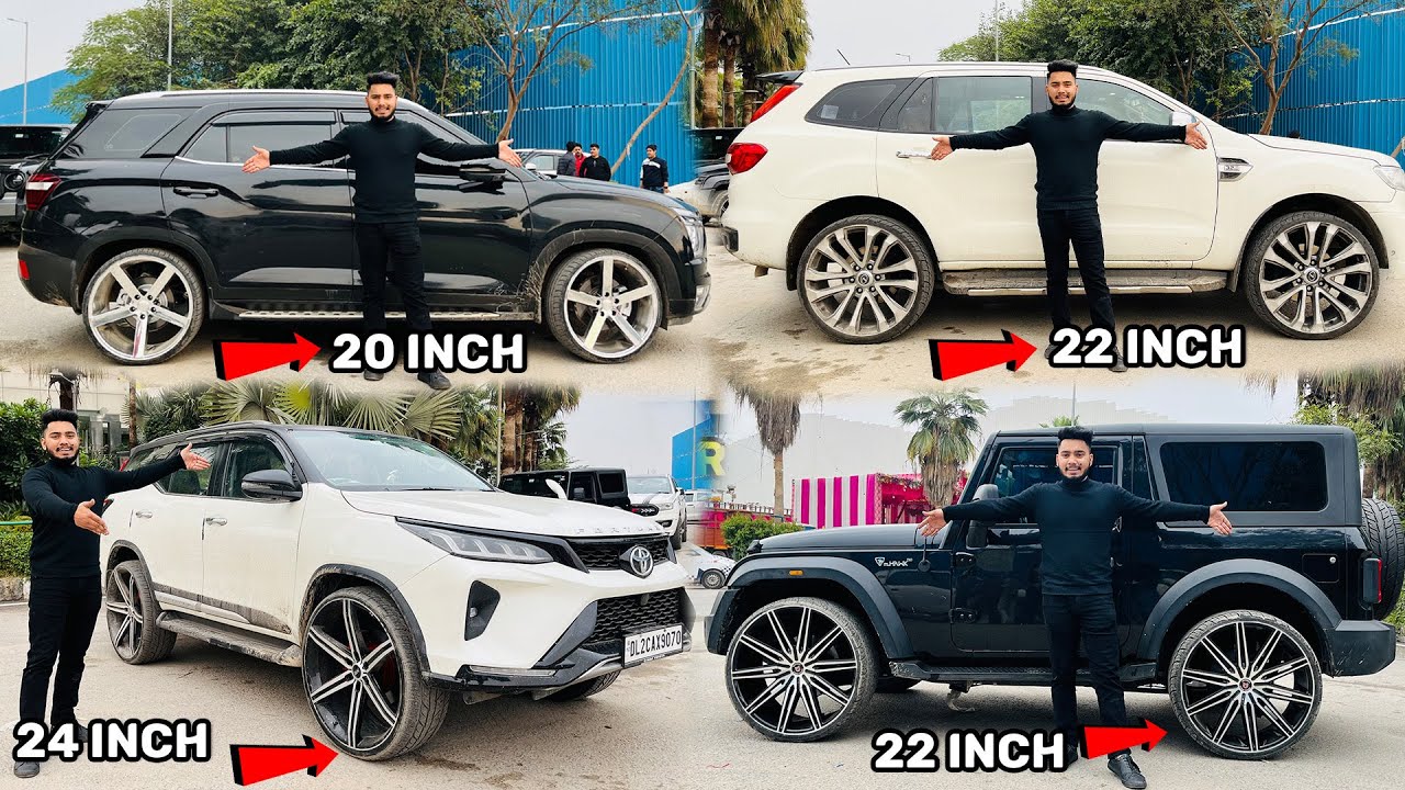 Fortuner modified 😱Endeavour Modified 😱Thar Modified 😱Alcazar Modified ...