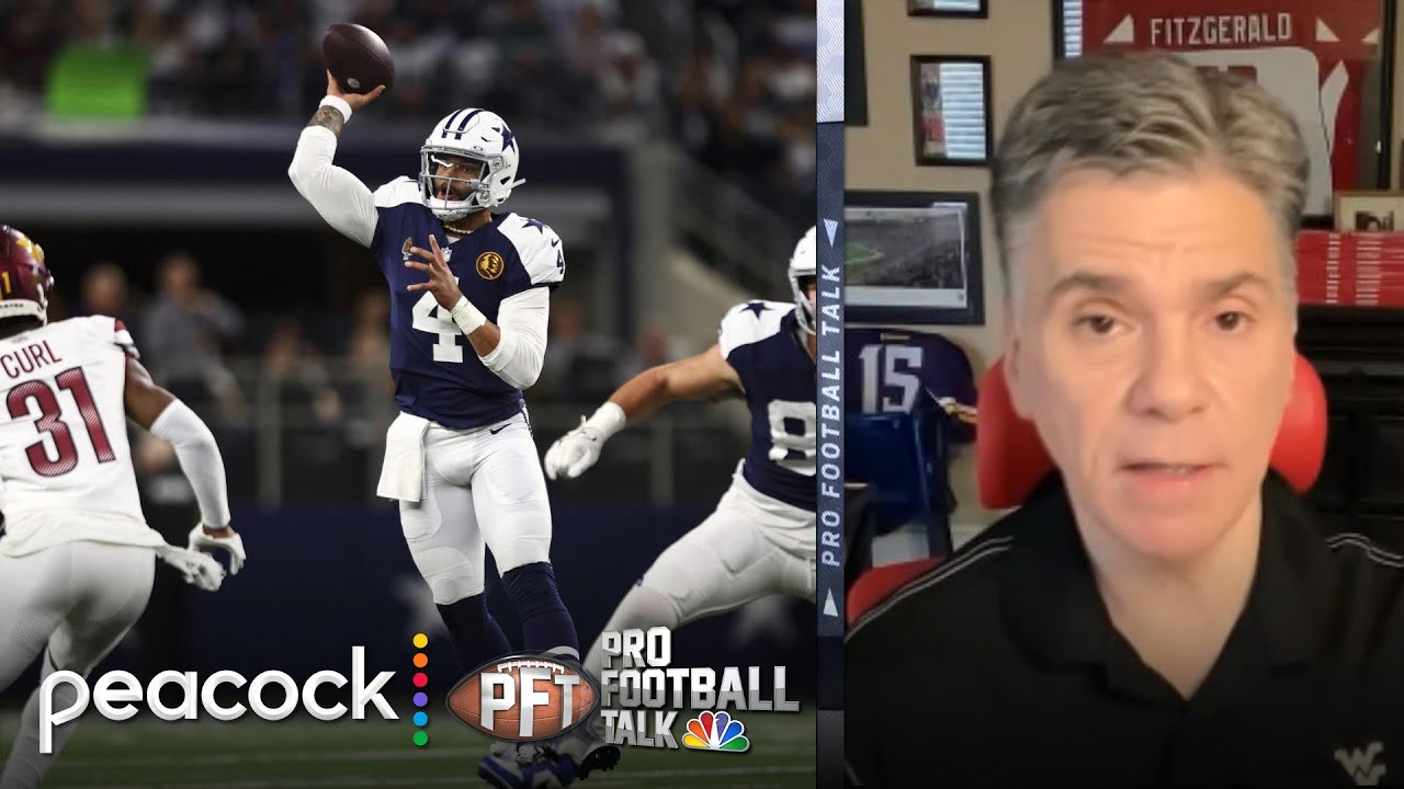 Dak Prescott 'putting himself into' MVP conversation - Mike Florio ...